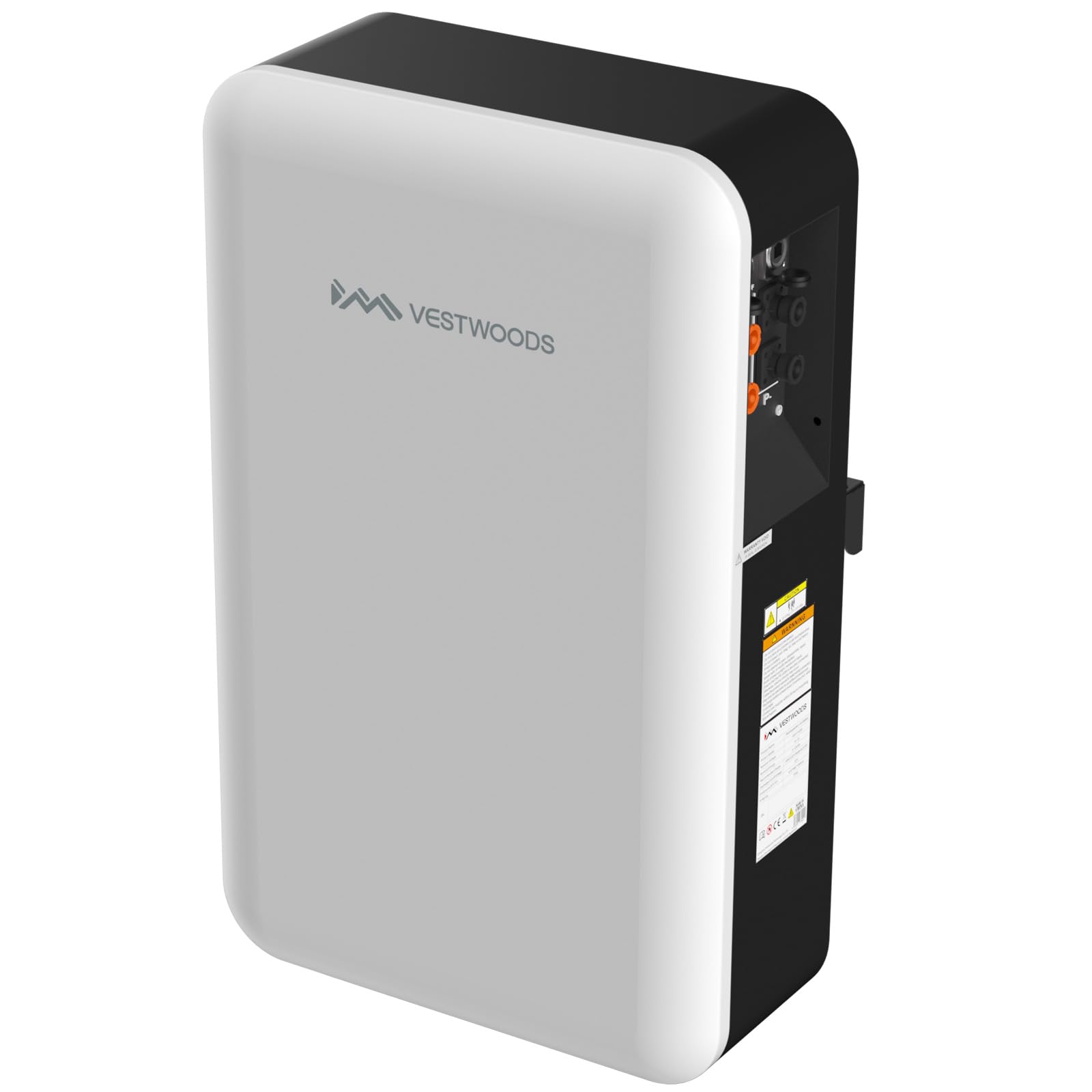 VESTWOODS 48V 100Ah LiFePO4 Battery, Canbus RS485 100A BMS 5120Wh 16-Cells Power Wall Lithium Battery, 10 Years 6000 Deep Cycles for Solar Energy Storage, Off-grid, Standby Power, IP65 for Outdoor