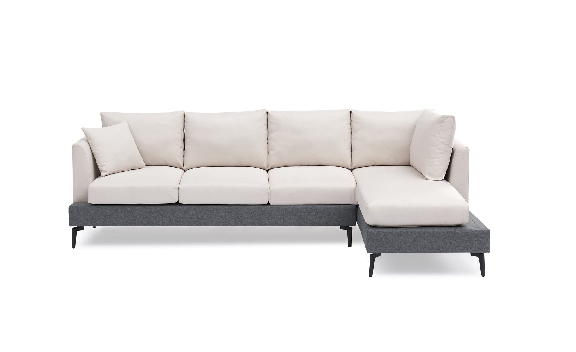 ViolaDresses The Sofa in The Corner of The Living Room is Multi-Person