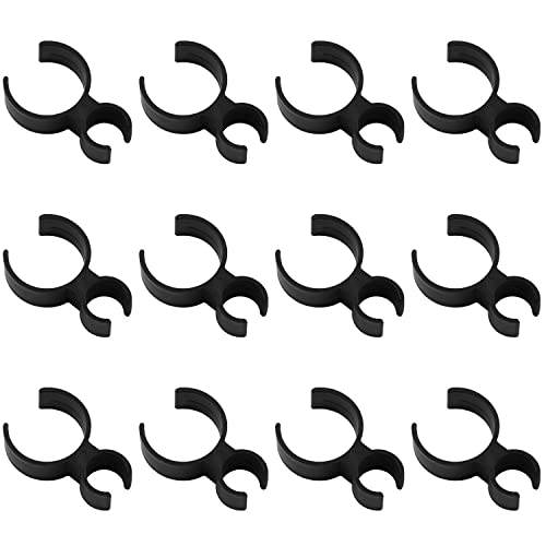 TAODAN 12PCS Champagne Bottle Sparkler Single Holder Safety Clips, Wine Bottle Clip, Pyrotechnic Clip, Bottle Service Sparklers Clips for Candle Christmas Parties Wedding Anniversaries