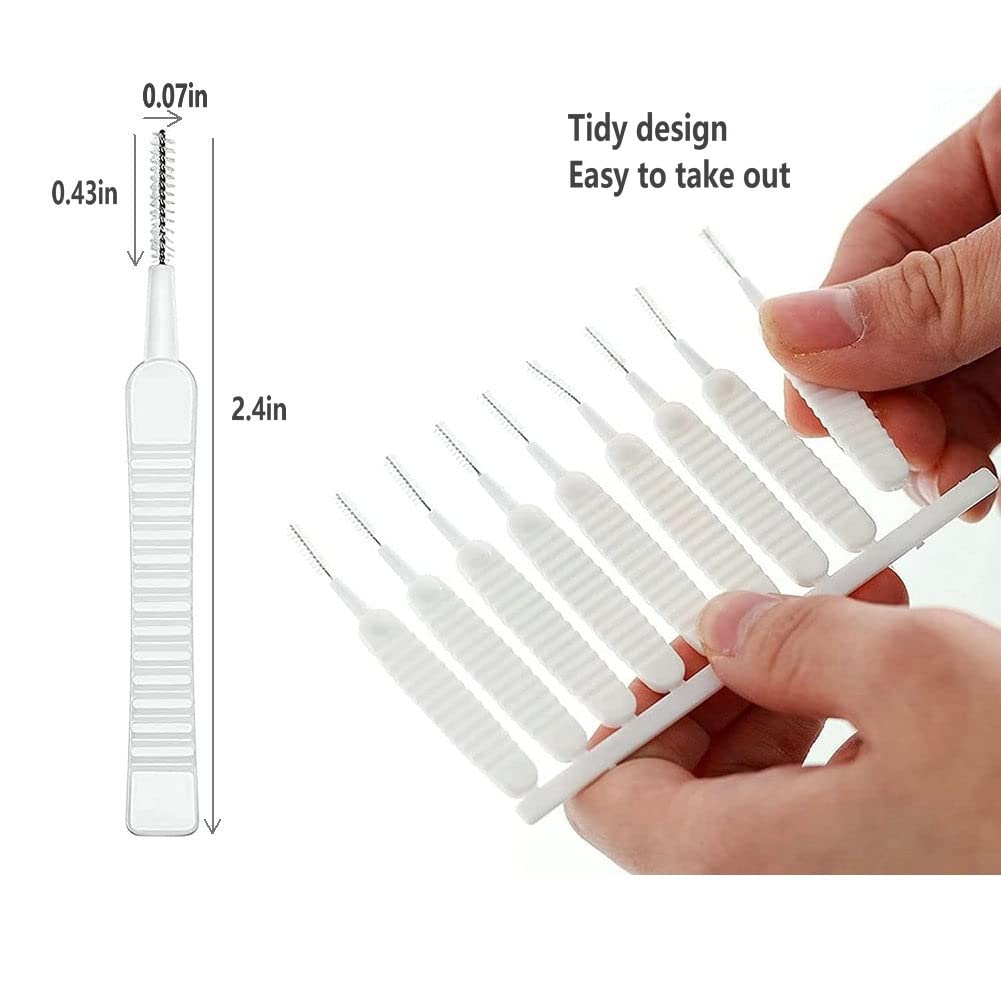 Shower Head Cleaning Brush 20pcs, Anti-Clogging Shower Nozzle Cleaning Brush Multifunctional Shower Head Cleaner Tool for Pore Hole Bathroom Home Supplies Nylon Small Cleaning Brush