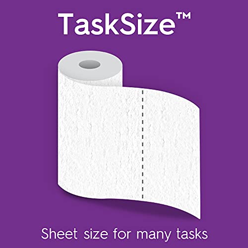 Viva Signature Cloth Paper Towels, Task Size - 24 Super Rolls (4 Packs of 6 Rolls) = 36 Regular Rolls (81 Sheets Per Roll)
