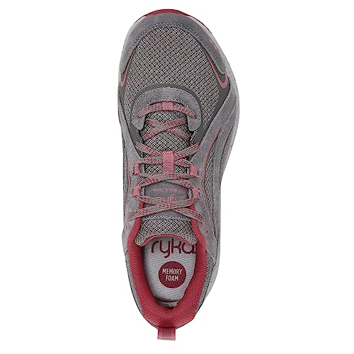 Ryka Women's Sky Walk Trail Hiking Shoe Grey Sky 8.5 M