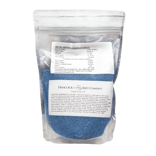 Hancock Seed Co. Royal Bengal Bermuda Grass Seeds, 2 lbs.