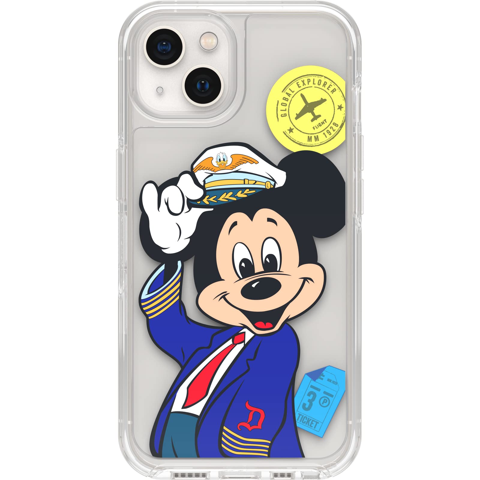 OtterBox Disney Mickey Mouse One : Walt’s Plane - Pilot Mickey Mouse Symmetry Series for iPhone 13 (Only)