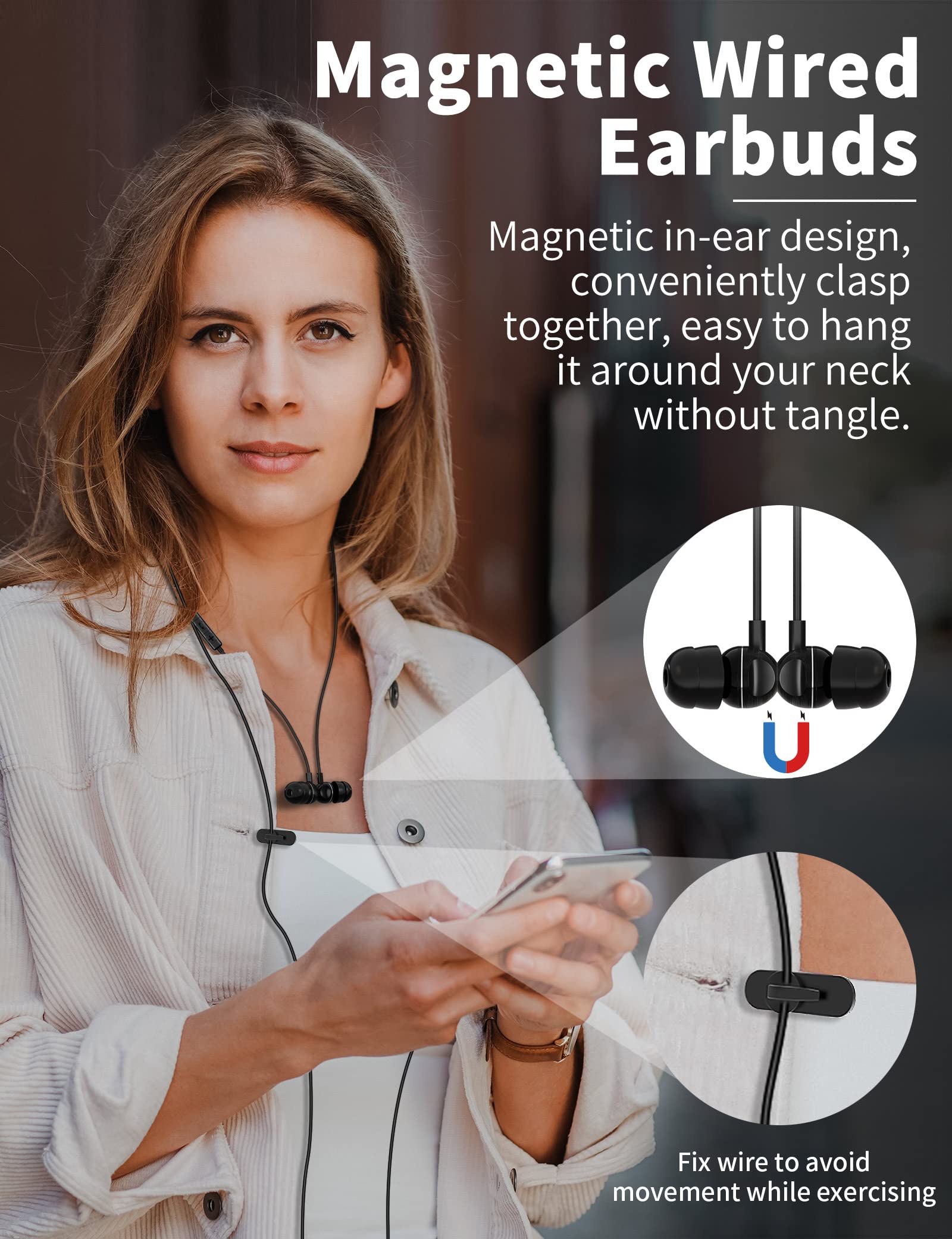 TITACUTE USB C Headphone for Samsung S22 S21 S20 FE