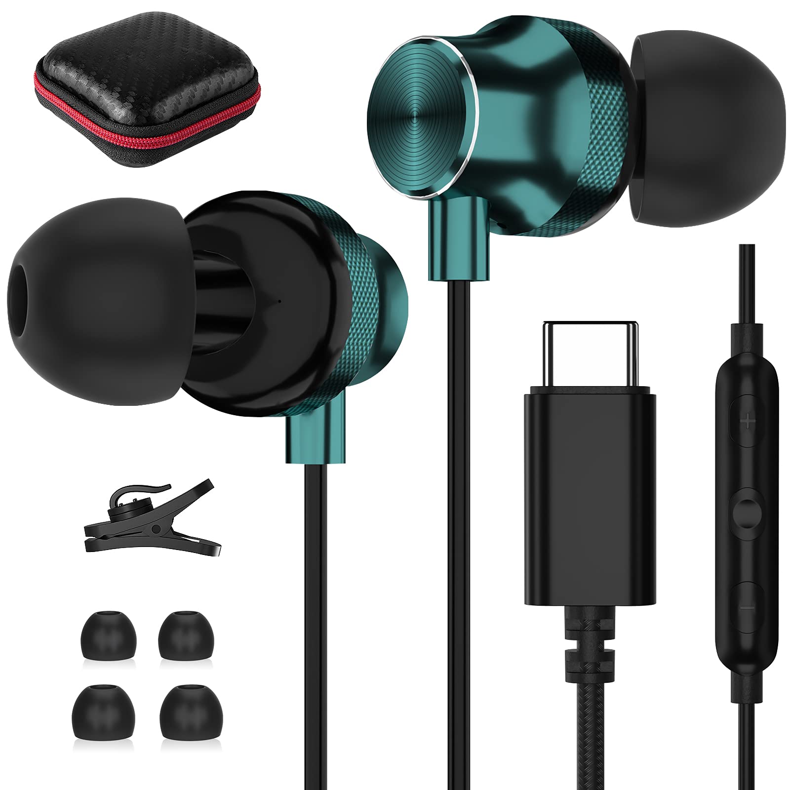 TITACUTE USB C Headphone for Samsung S22 S21 S20 FE