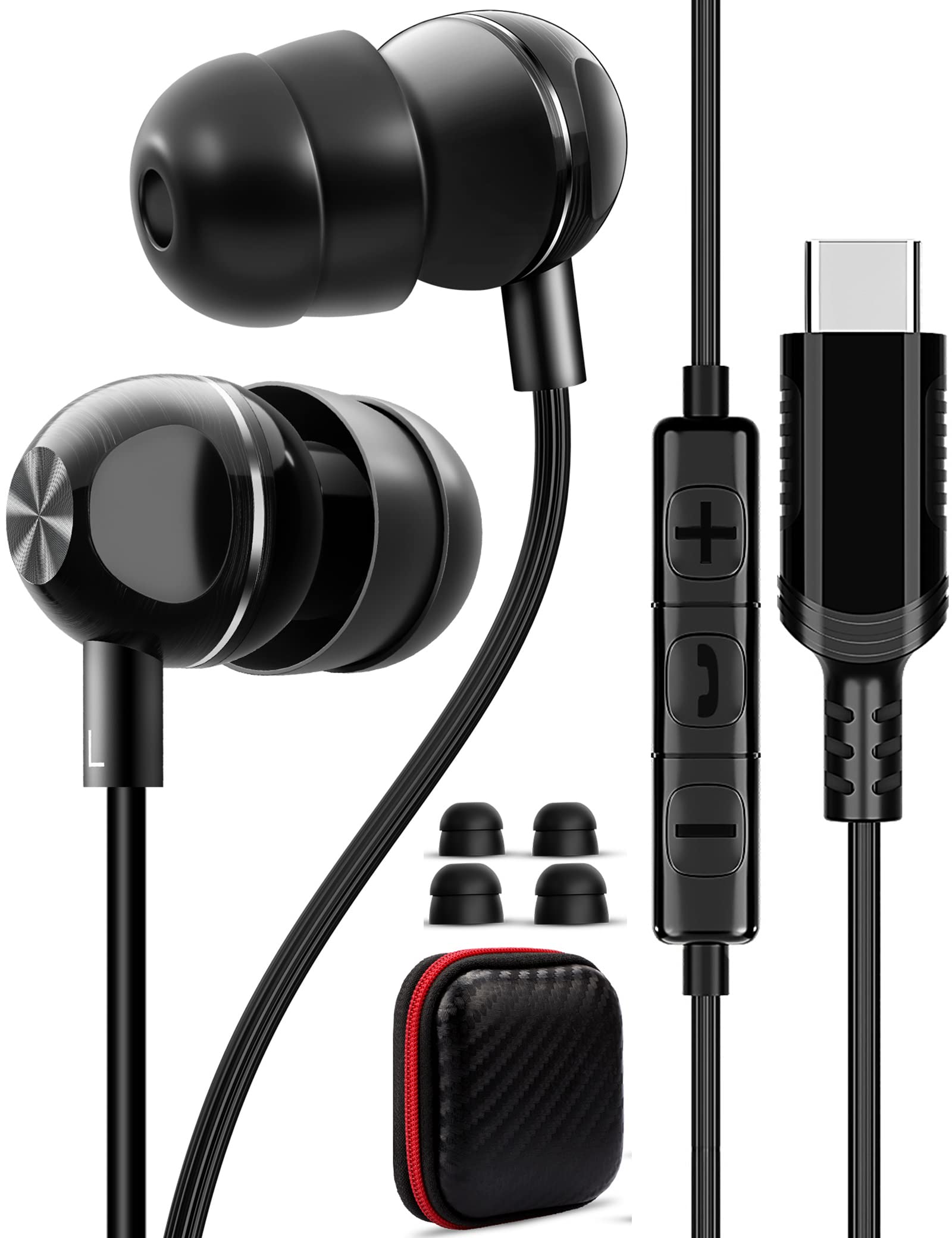 TITACUTE USB C Headphone for Samsung S22 S21 S20 FE
