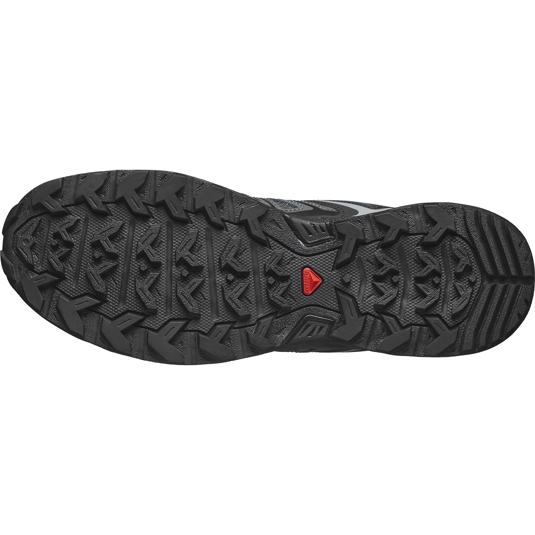 Salomon Men's X ULTRA PIONEER Hiking Shoes for Men, Black / Ebony / Blue Ashes, 10
