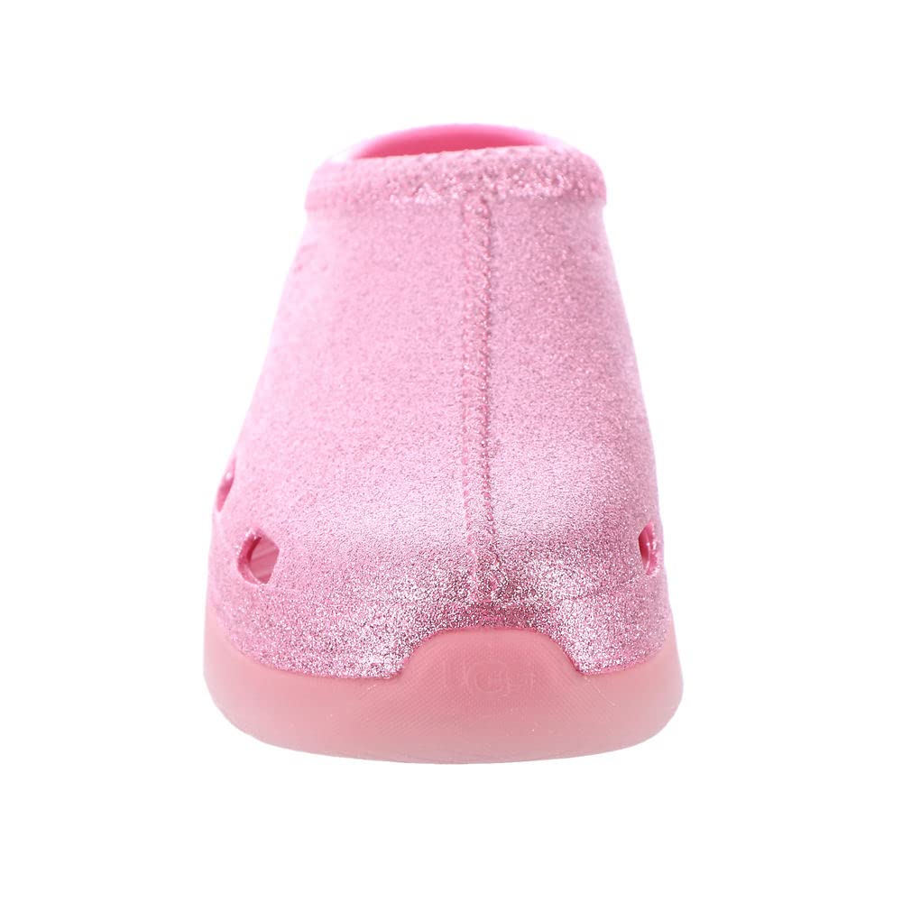UGG Unisex-Child Tasman Sport Glitter Slip On, Pink, 2 Big Kid