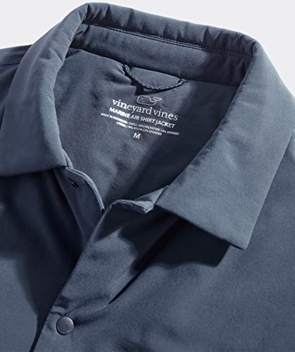 vineyard vines Men's Marine Air Shirt Jacket, Blue Blazer, XX-Large