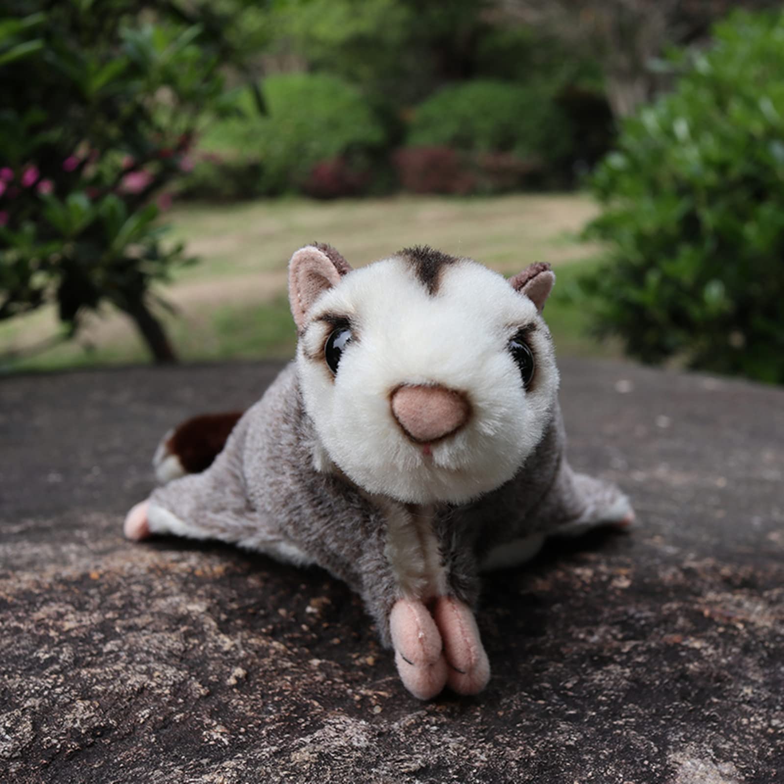 ZHONGXIN MADE Sugar Glider Plush - Realistic Sugar Glider Stuffed Animal, 8.5 inch Plush Toy, Furry Stuff Gifts for Kids