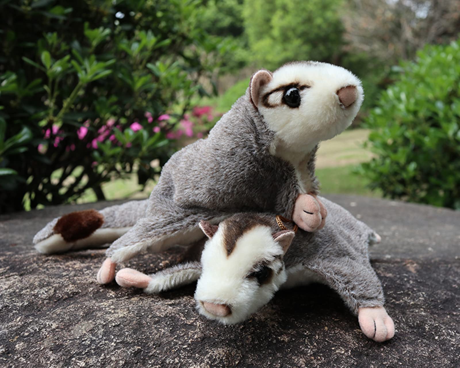 ZHONGXIN MADE Sugar Glider Plush - Realistic Sugar Glider Stuffed Animal, 8.5 inch Plush Toy, Furry Stuff Gifts for Kids