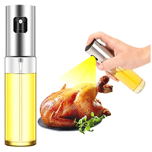 YUAKUOD Oil Sprayer for Cooking, Olive Oil Sprayer, Oil Mister, Oil Sprayer for Air Fryer, Oil Spray Bottle for Salad, BBQ, Kitchen Baking, Roasting