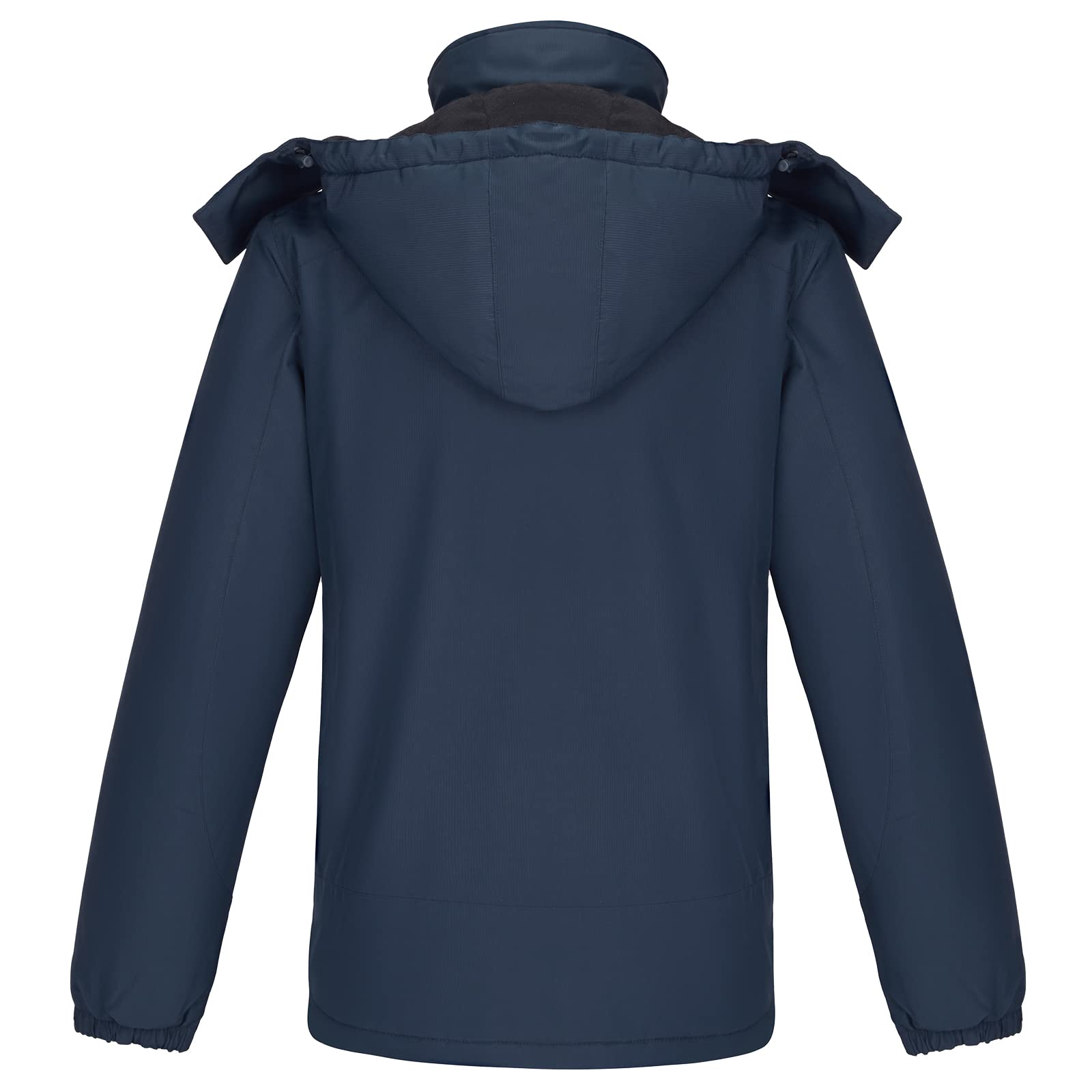 CAMEL Men's Winter Ski Jackets Waterproof Snow Coat with Hood Mountain Windproof Rain Jacket