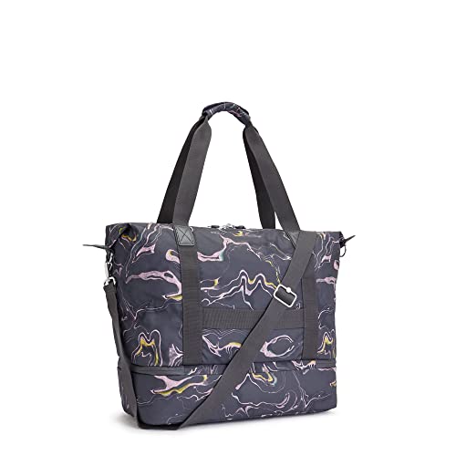 Kipling Art M Weekender Printed Tote Bag Soft Marble