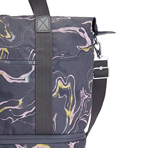 Kipling Art M Weekender Printed Tote Bag Soft Marble