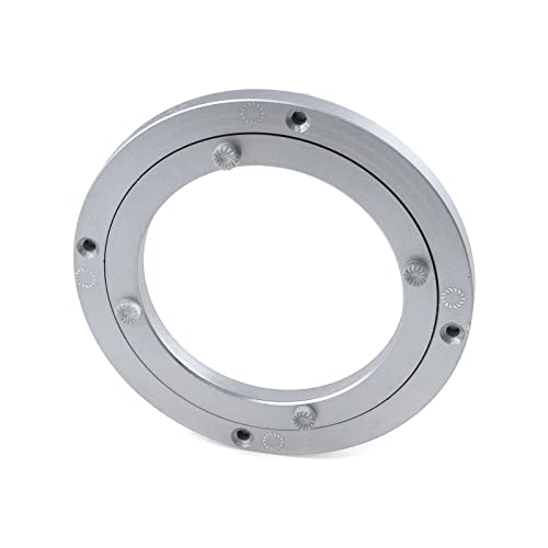 Pastlla 6" / 150MM Rotating Bearing Turntable Round Dining Table Smooth Swivel Plate Heavy Duty Lazy Susan Rotating Turntable Bearing for Dining-Table