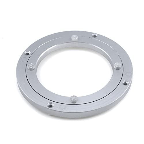 Pastlla 6" / 150MM Rotating Bearing Turntable Round Dining Table Smooth Swivel Plate Heavy Duty Lazy Susan Rotating Turntable Bearing for Dining-Table