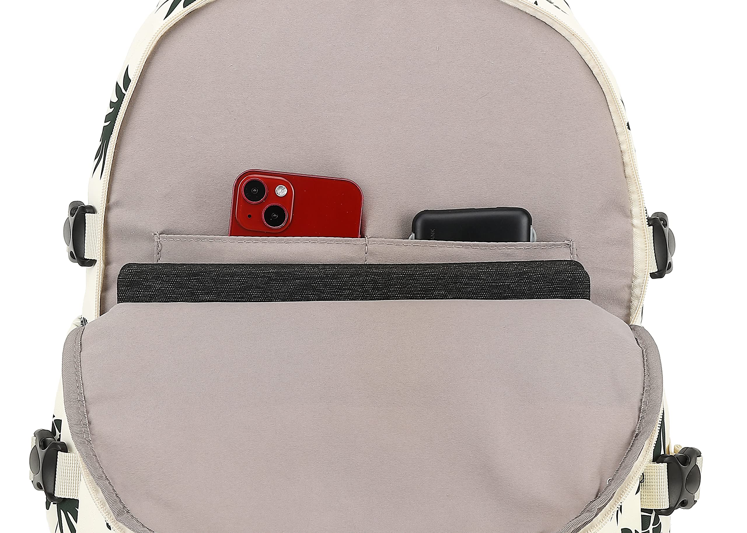 Dimanito Laptop Backpack College Backpack with USB charging port for laptop up to 15 inch Men Women outdoor Travel Backpack (Pineapple)