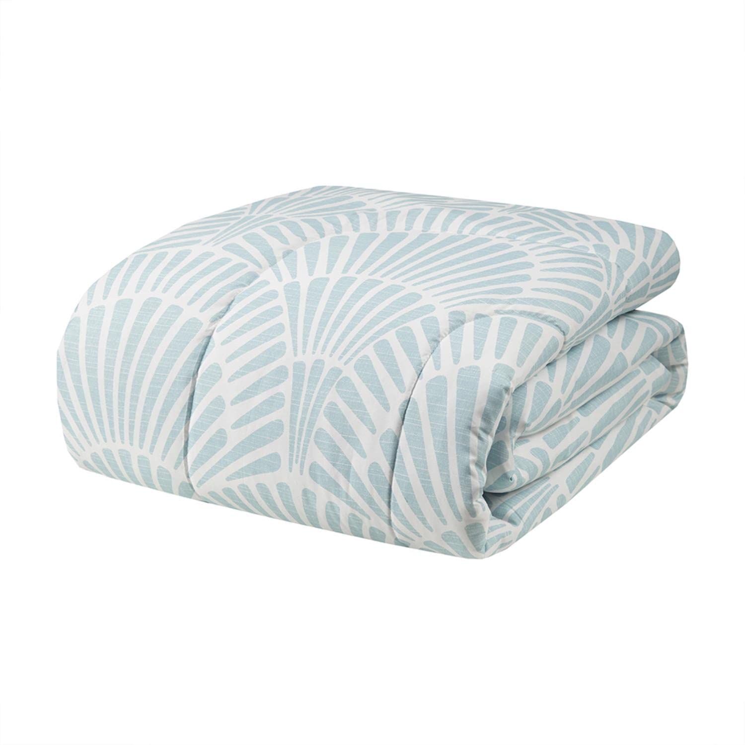 Beautyrest Polyester Printed 10-PC King Comforter Set with Aqua BR9144409622-14