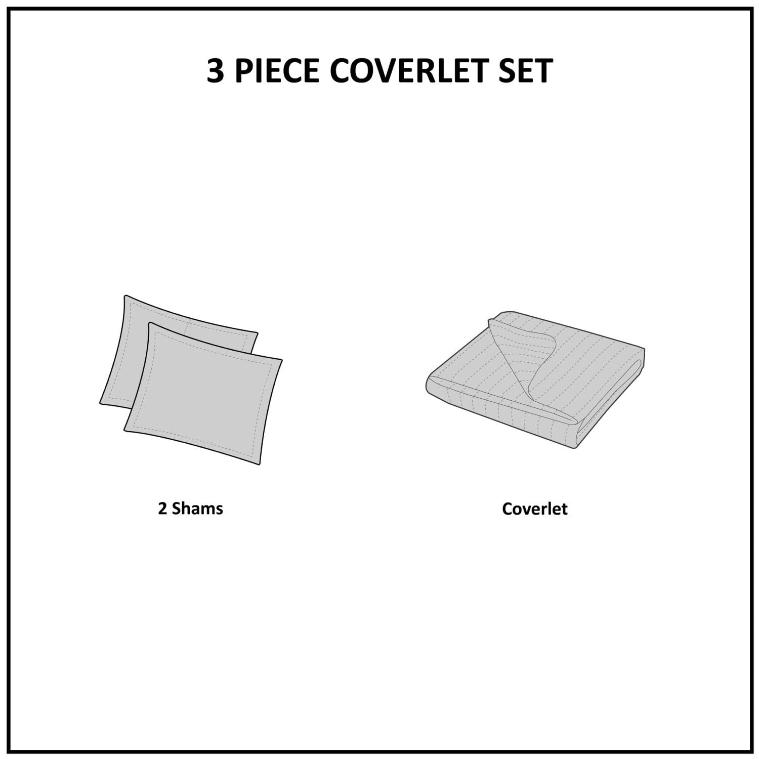 Beautyrest Polyester Charmeuse King Quilt Mini Set with Ivory BR9144409622-22
