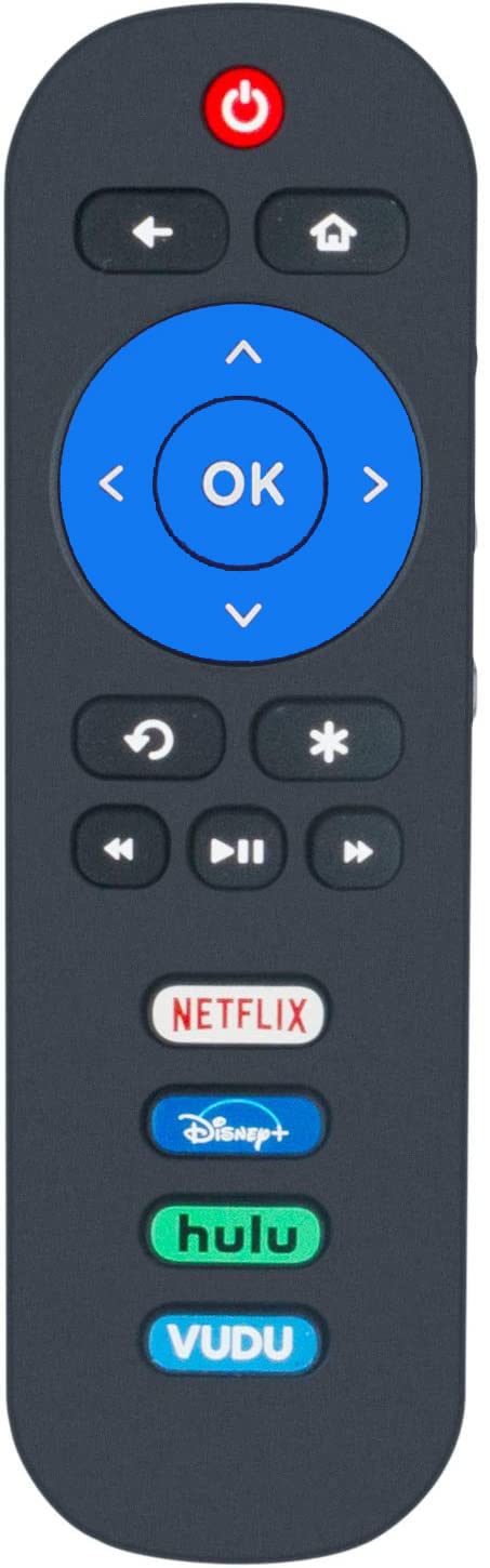 Universal for All TCL Roku TV Remote, Compatible with Onn Roku/Element Roku/Westinghouse Roku/Philips Roku Series Smart TVs
