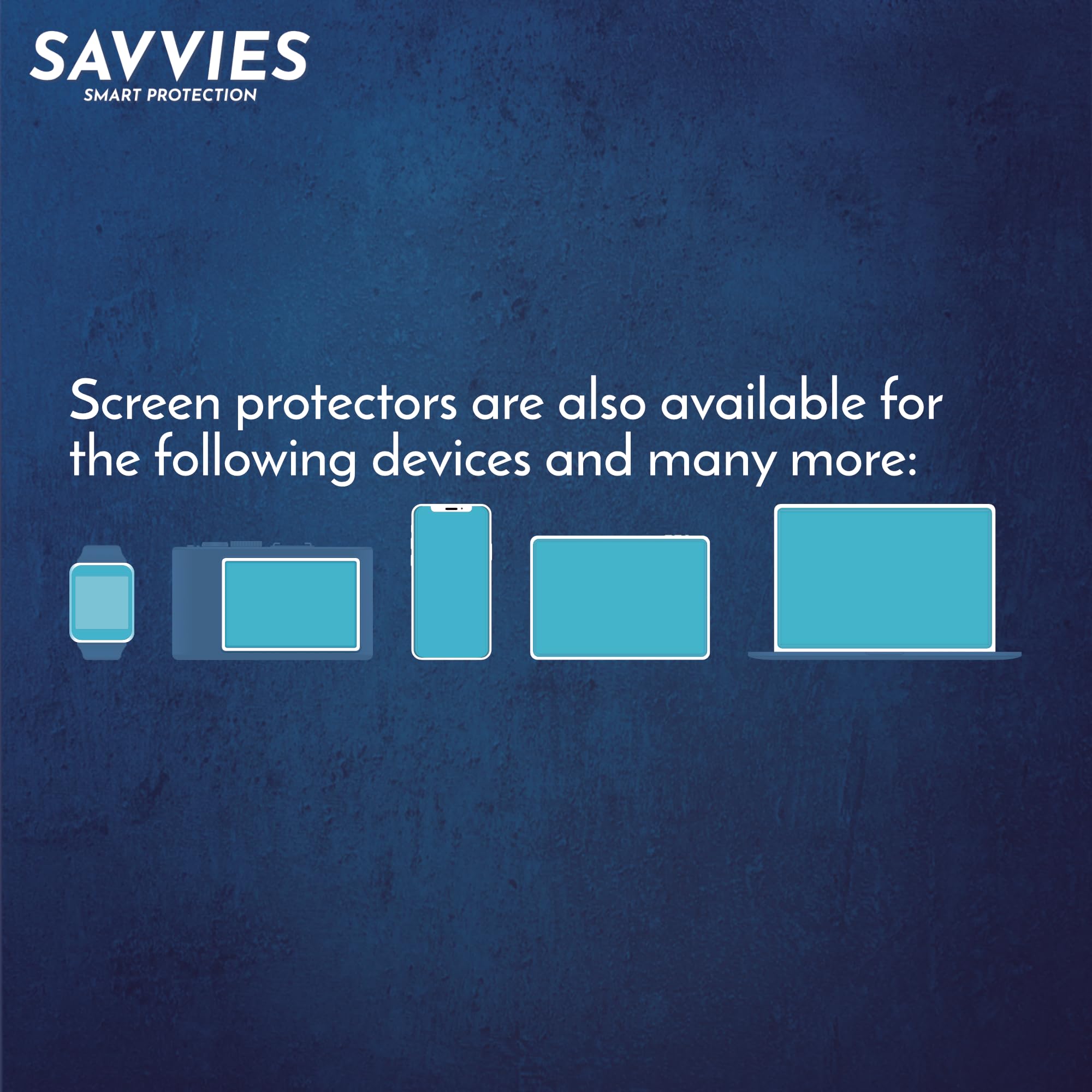 savvies Screen Protector Compatible with Nintendo Gameboy Advance SP (housing) Protection Film Clear 6-Pack