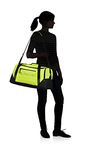 American Tourister Travel Bags, Black/Lime Green