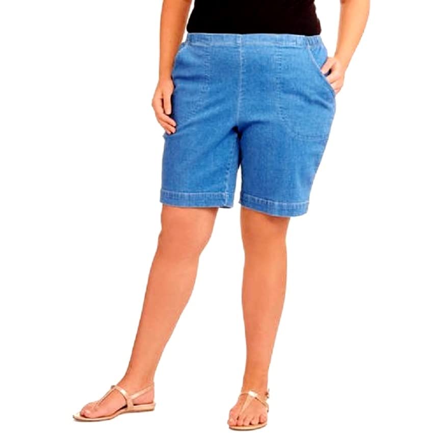 1826 jack david JUST MY SIZE ALLEGRACE Gboomo Levi's Lee WallFlower Women's Plus Size Short Denim Stretch Jeans Shorts