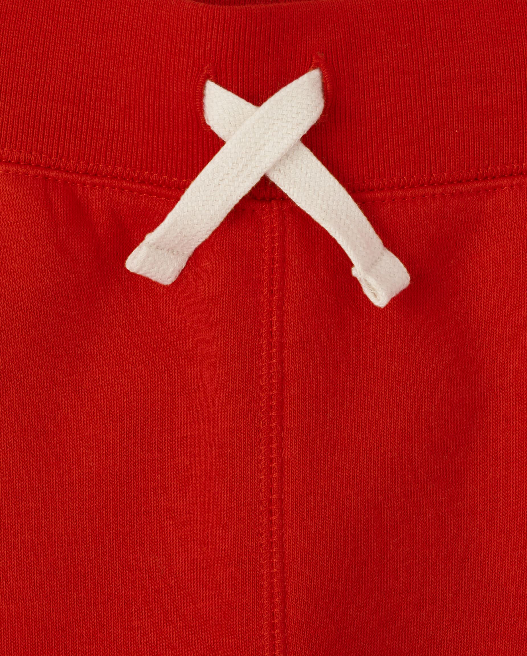The Children's Place,Boys,Active Fleece Jogger Pants,Cupids Arrow Single,Medium Red