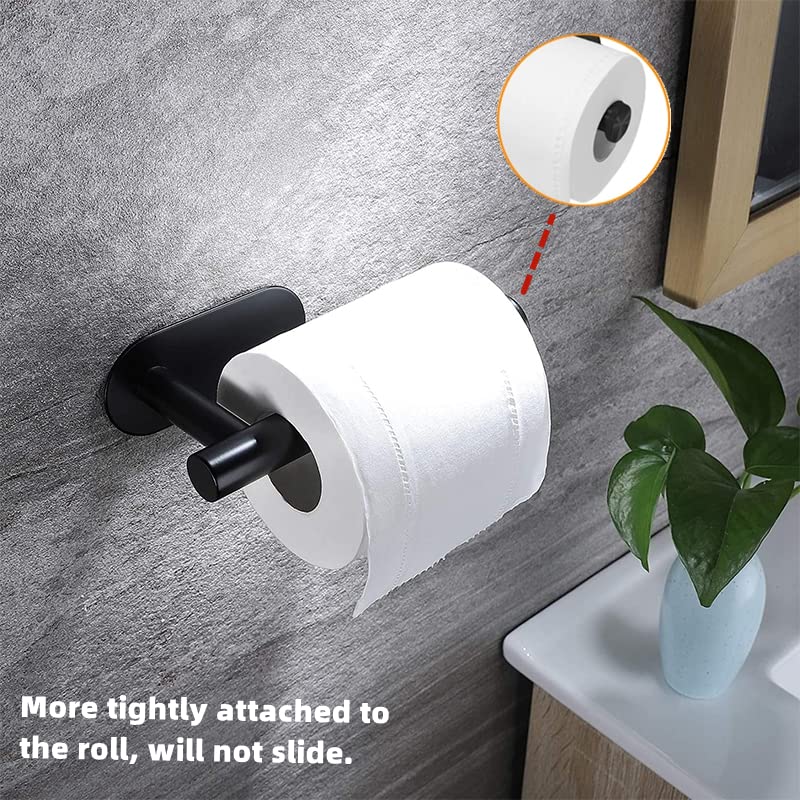 Paper Towel Holder for Kitchen,Under Cabinet&Wall Mount Paper Holder,Magnetic Paper Towel Rack, Self-Adhesive Bathroom Paper Towels Rolls Holder(Adjustable Length up to 14.56inch)