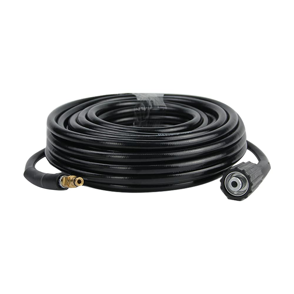 High Pressure Washer Hose Extension and Nozzle for Pressure Washer Fit for Karcher K2 K3 K4 K5 40Mpa/5800Psi Replacement Parts (15m/49ft, Type2)
