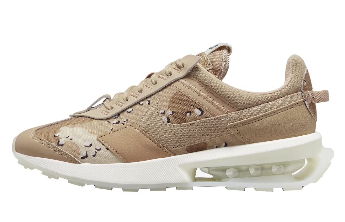 Nike Womens WMNS Air Max Pre Day SE DX2312 200 Desert Camo - Size 6.5W, Hemp/Light Soft Pink-sail