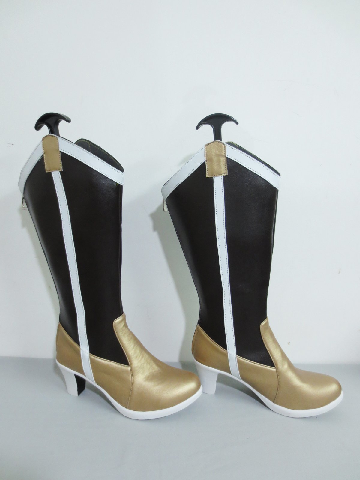 Yuancoser Puella Magi Madoka Magica Mami Tomoe Cosplay Shoes Heeled Boots (Female US 8.5/EU40)