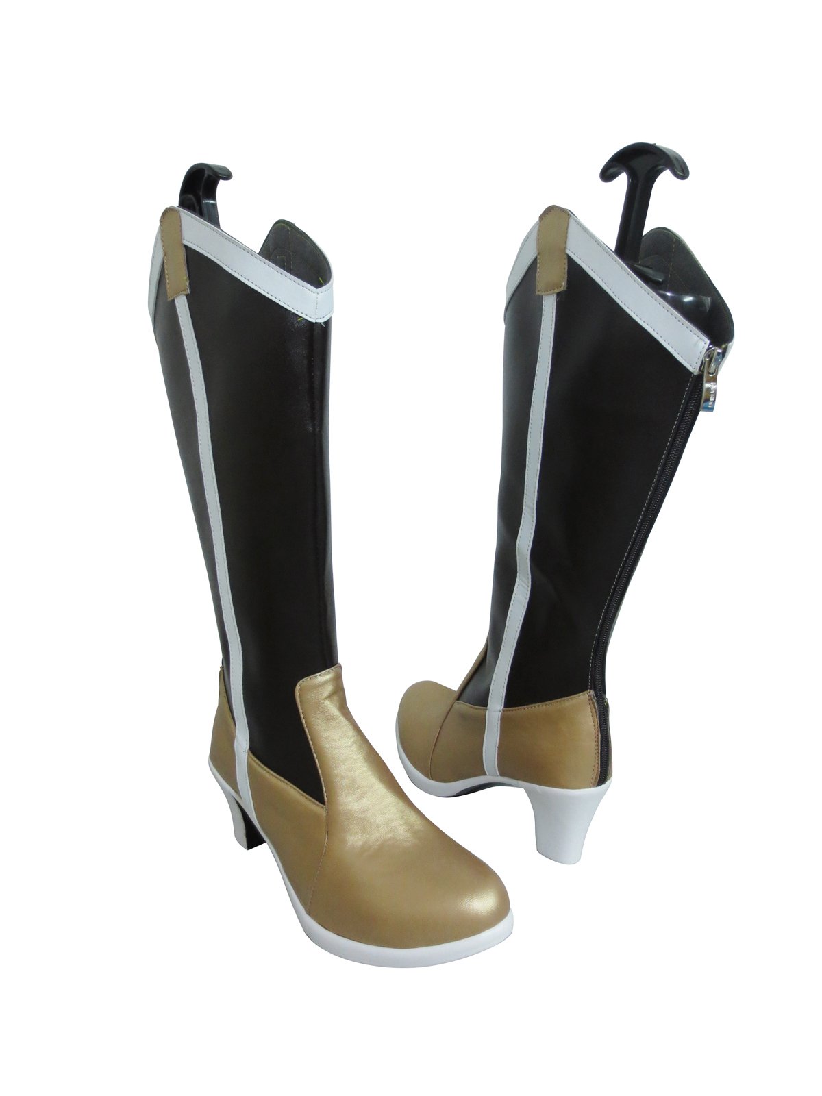 Yuancoser Puella Magi Madoka Magica Mami Tomoe Cosplay Shoes Heeled Boots (Female US 8.5/EU40)