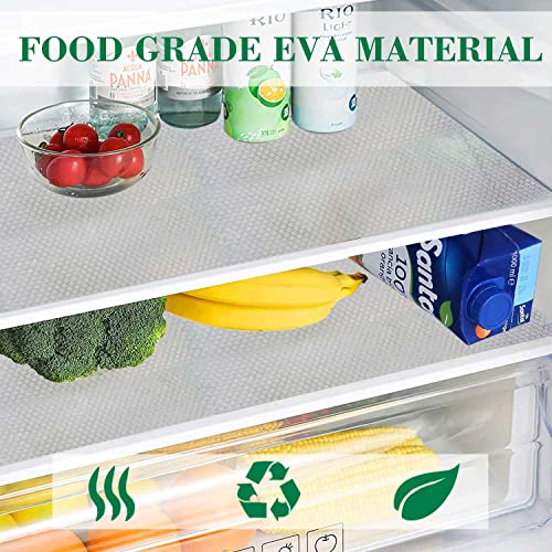 Oyiqar Shelf Liner, Non-Slip Cabinet Liner, 12 Inches x 20 FT Washable Oil-Proof for Kitchen Cupboard, Shelves, Refrigerator, Storage, Desks, Non Adhesive Drawers Kitchen Liner