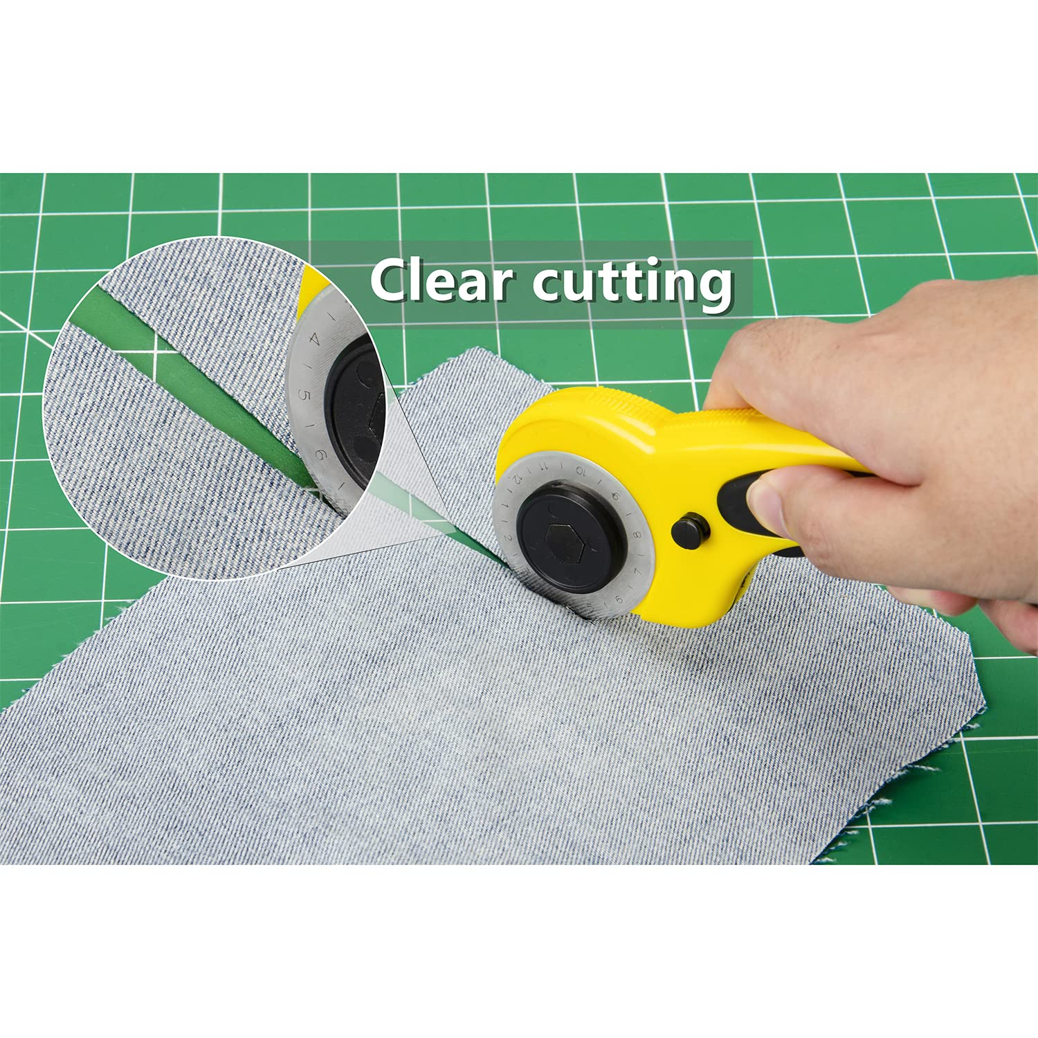 worklion self healing cutting mat 36" x 48" for sewing,fabric cutting,rotary cutting,5-layer non-slip as desk top for Scrapbooking & Quilting & Sewing & Arts & Crafts Project……