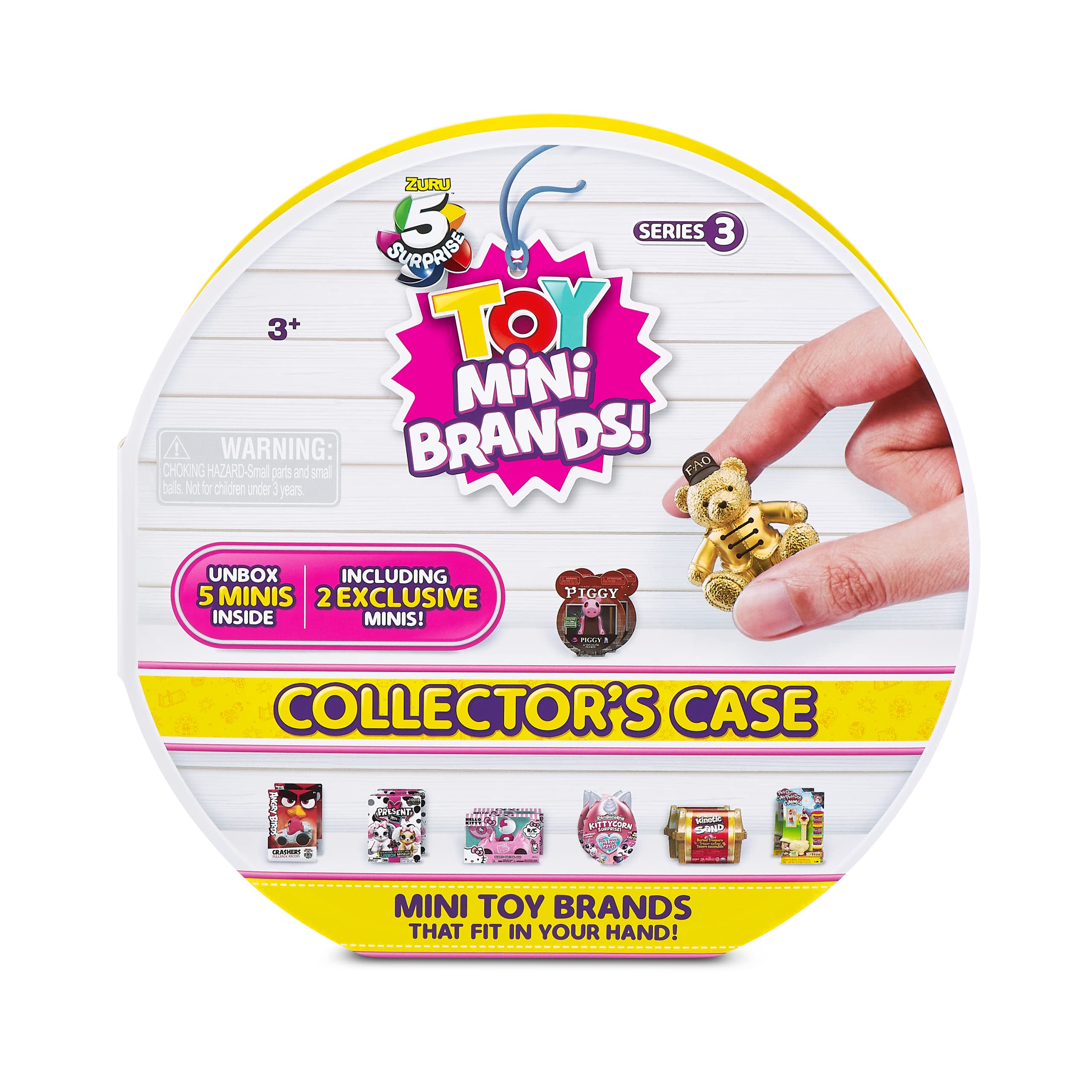 ZURU Mini Brands Collector's Case Series 3 - 30 Mini Brand Collectibles with 5 Mystery Minis