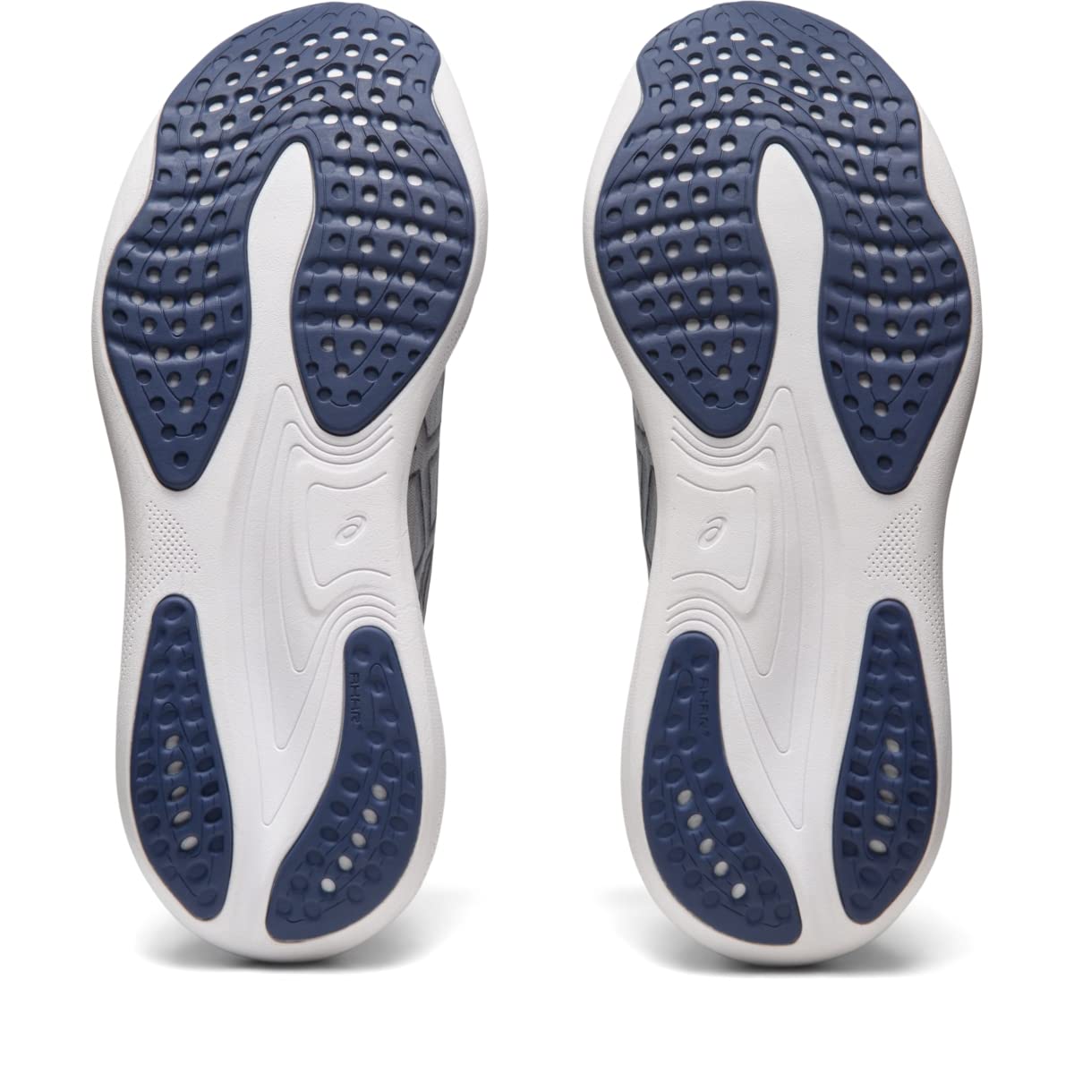 ASICS Men's Gel-Nimbus 25 Running Shoes, 9, Sheet Rock/Indigo Blue