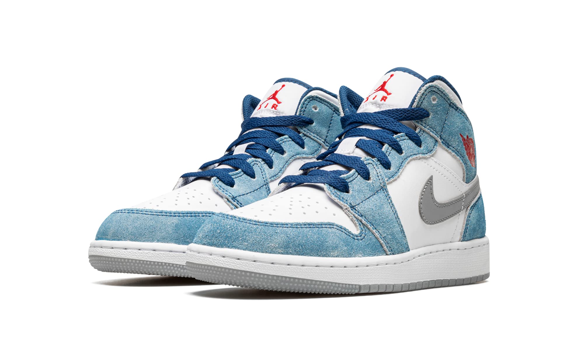 NIKE Youth Air NIKE 1 Mid SE GS DR6235 401 French Blue - Size 6.5Y
