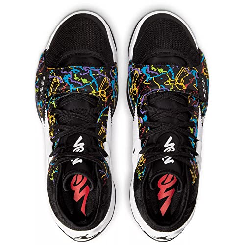 Jordan Boy's Zion 2 (Big Kid) Black/White/Green Strike/Bright Crimson 6 Big Kid M