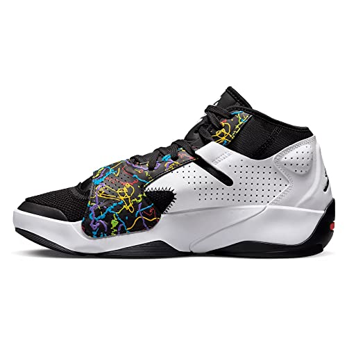 Jordan Boy's Zion 2 (Big Kid) Black/White/Green Strike/Bright Crimson 6 Big Kid M