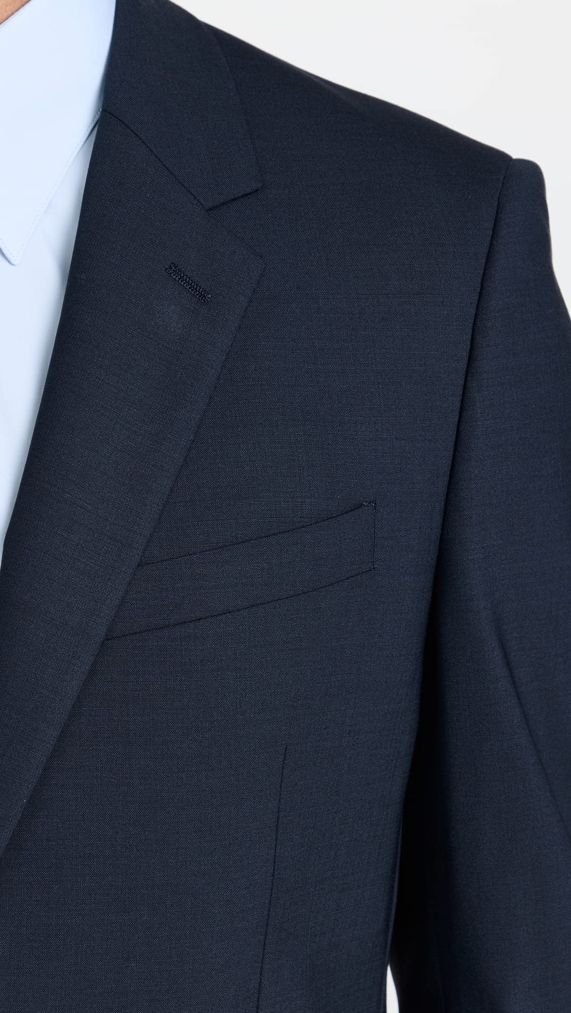 Theory Men's Chambers Stretch Wool Blazer, Navy, Blue, XL