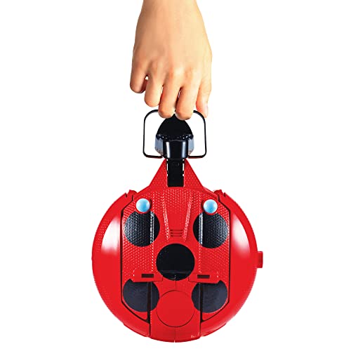 Miraculous Switch N Go Scooter with Exclusive 10.5” Ladybug Lucky Charms Fashion Doll and Accessories