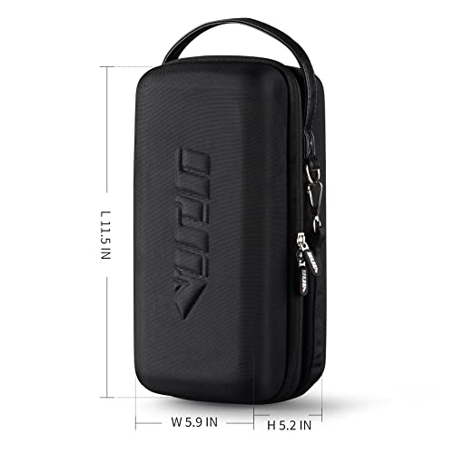 UYIYE Carrying Storage Case for Nintendo Switch/Switch OLED Model (2022),Portable Travel All Protective Hard Messenger Bag Soft Lining 16 Games for Switch Console Pro Controller & Accessories black
