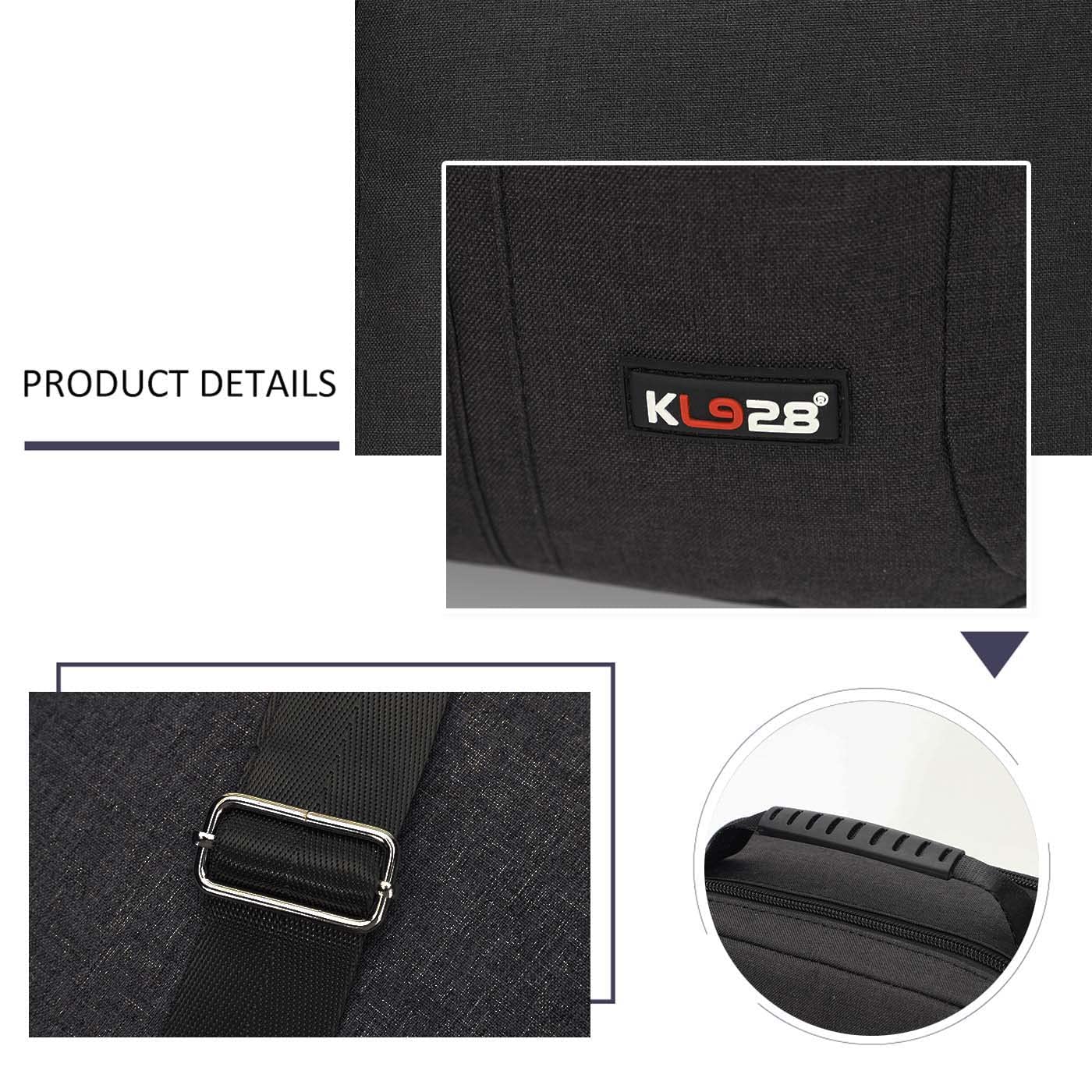 KL928 Men's Messenger Bag - Crossbody Shoulder Bags Travel Bag Man Purse Casual Sling Pack for Work Business