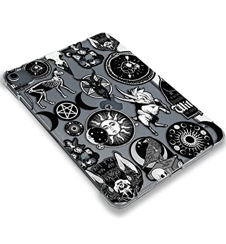 Halloween Devil Witch Witchcraft case Compatible with iPad Mini Air Pro 7.9 8.3 9.7 10.2 10.9 11 12.9 inch Pattern Cover New 2022 2021 Trifold Stand 3 4 5 6 7 8 9 Generation 608 (12.9 Pro 3/4/5 gen)