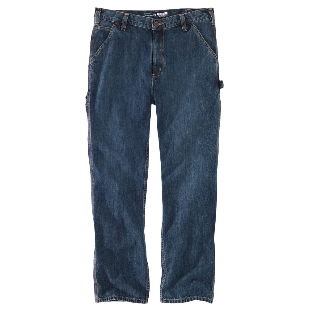 Carhartt Men's Loose Fit Utility Jean, Canal, 36 x 32