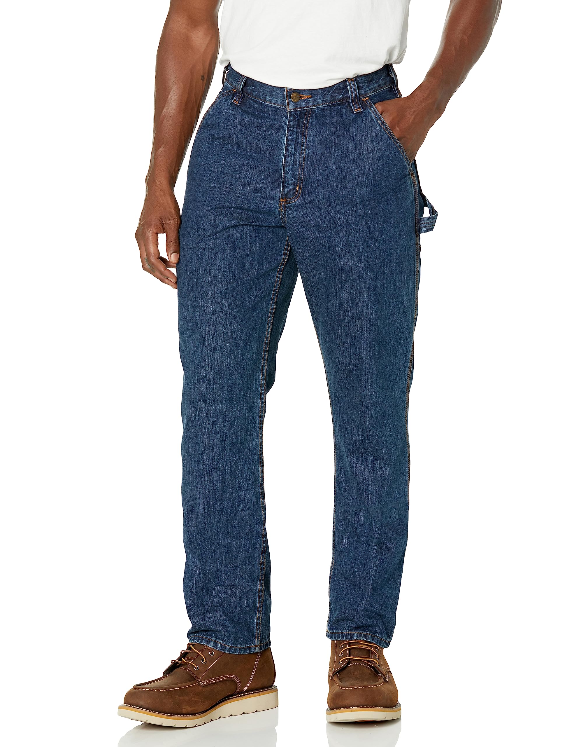 Carhartt Men's Loose Fit Utility Jean, Canal, 36 x 32