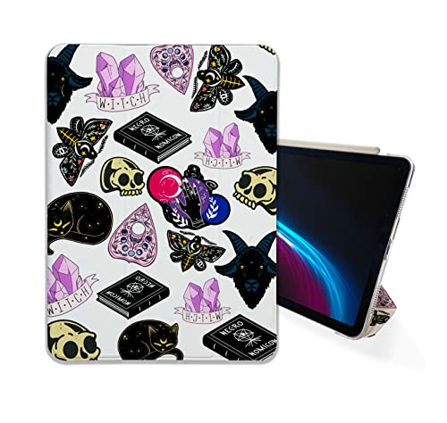 Halloween Witch Mystical Witchcraft case Compatible with iPad Mini Air Pro 7.9 8.3 9.7 10.2 10.9 11 12.9 inch Pattern Cover New 2022 Trifold Stand 3 4 5 6 7 8 9 Generation 4 (11" Pro 1/2/3 gen)